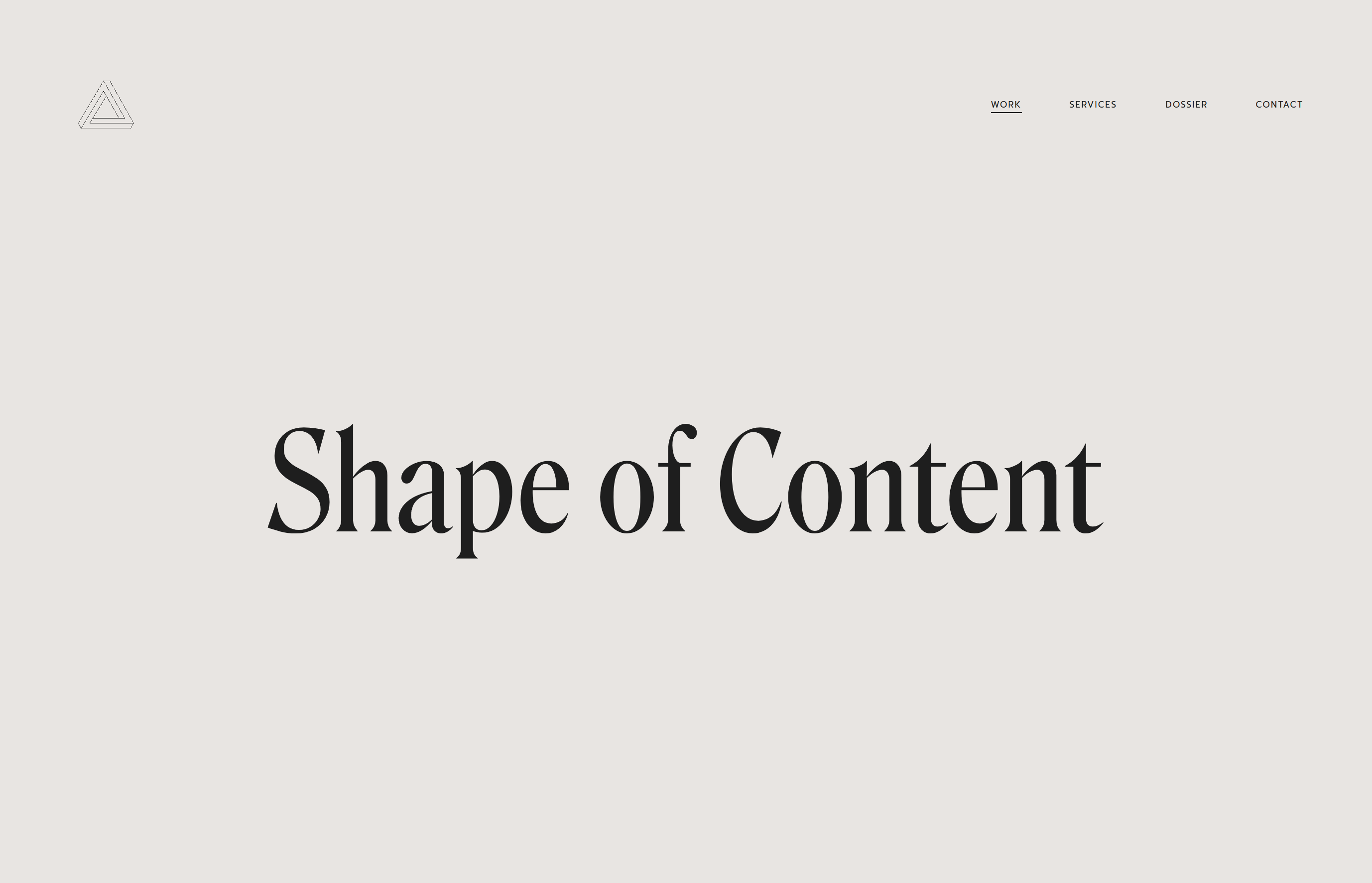 SHAPE OF CONTENT